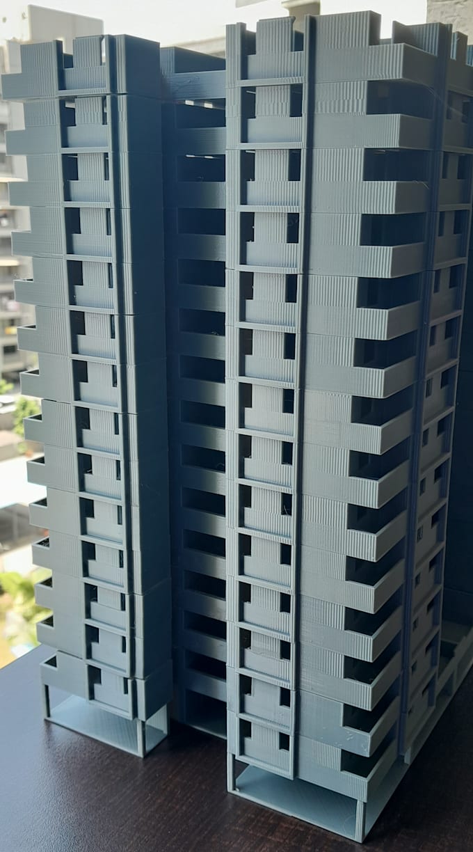 Design precise 3d printable architectural models by Pratik_3dax | Fiverr