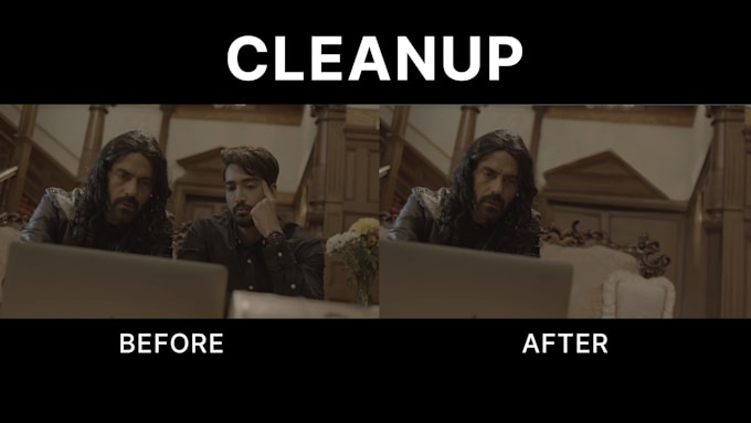 Do vfx clean up, remove unwanted object from video and replacement, vfx ...