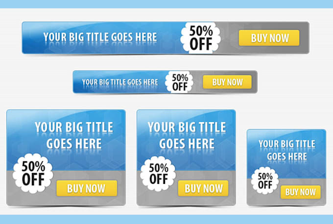 Design clickable adwords banner for your campaign by Jelloulmarwen | Fiverr