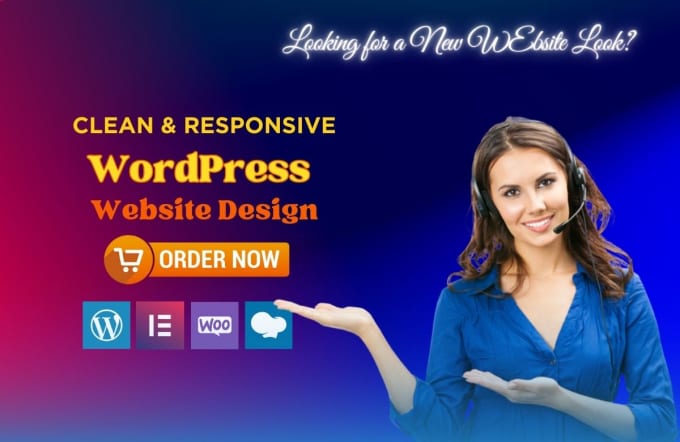 Create a professional and responsive wordpress website design by Developernaz | Fiverr