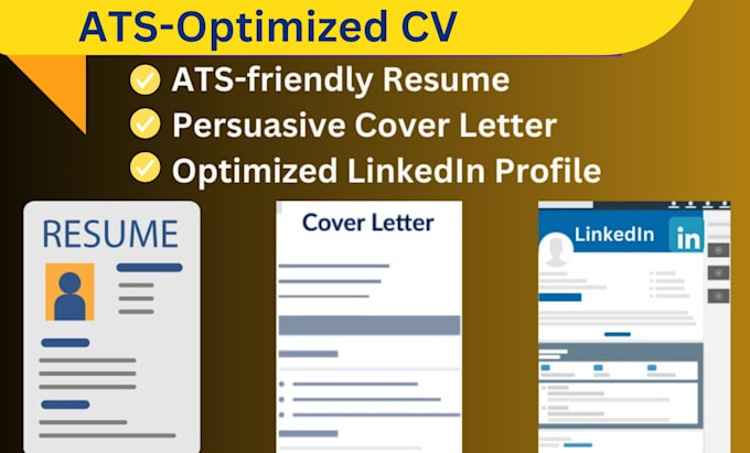 Craft ats resume, ats cv, cover letter and do your linkedin profile optimization by Needsonline ...