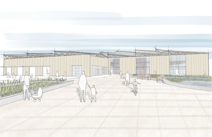 Translate your vision into an architectural sketch render by ...