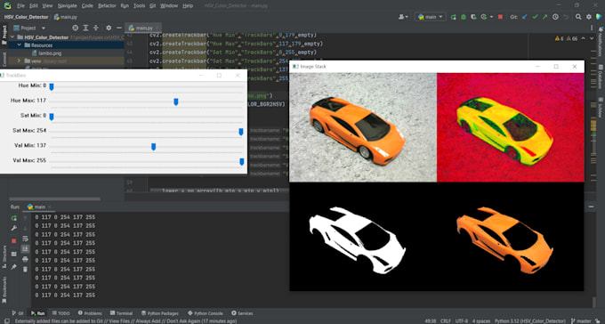 Do Realtime Color Filtering Image Segmentation With Opencv By Sanjeewa