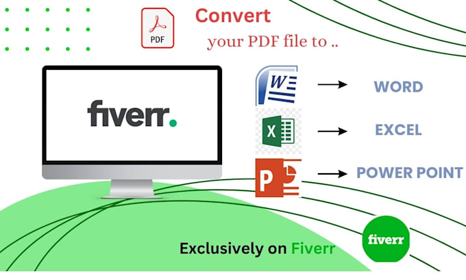 Expert pdf to word, excel, and powerpoint conversion by Sarker_rohan ...