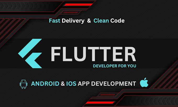 Do flutter app development, android and ios app development in flutter by Jawad_hassan543 | Fiverr