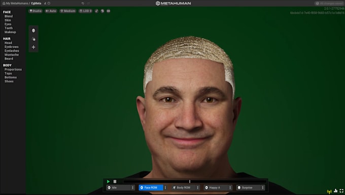 3d hyper realistic cgi character, metahuman, unreal engine, virtual ...
