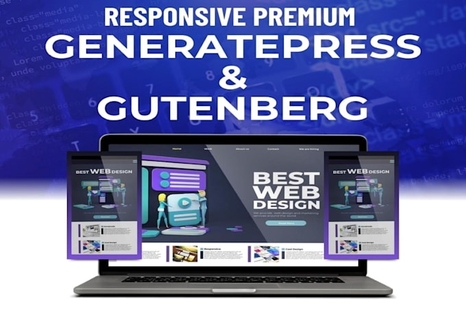 Build fast loading wordpress website with generatepress premium theme, gutenberg by Ojiledev ...