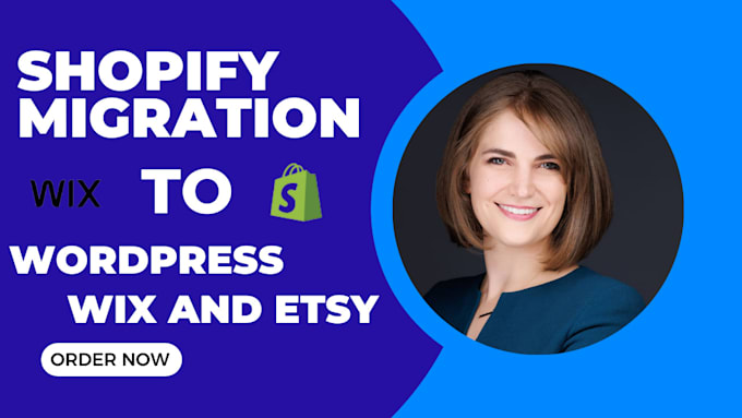 Migrate wix website, shopify to wordpress, migrate wordpress to shopify by Juliet_garcia_ | Fiverr