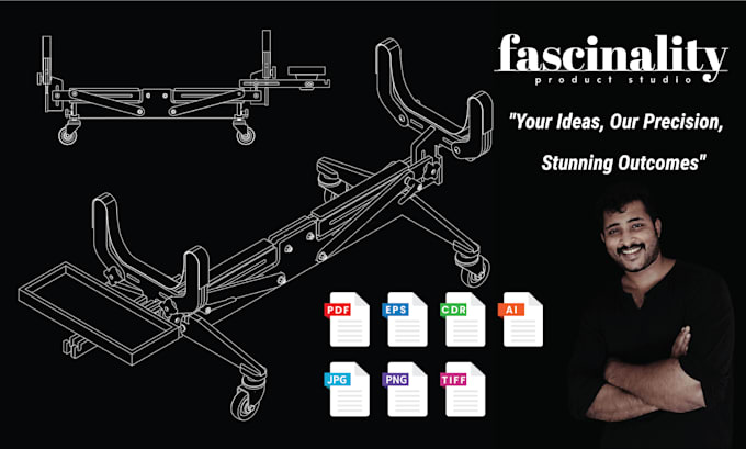 Do product vector line drawing for manuals and guides by Rajsumanth ...