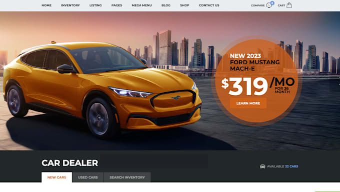 Design car auto detailing website, car wash website, mobile detailing ...