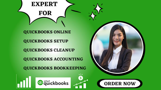 Be expert for quickbook online bookkeeping, setup, catchup, cleanup ...