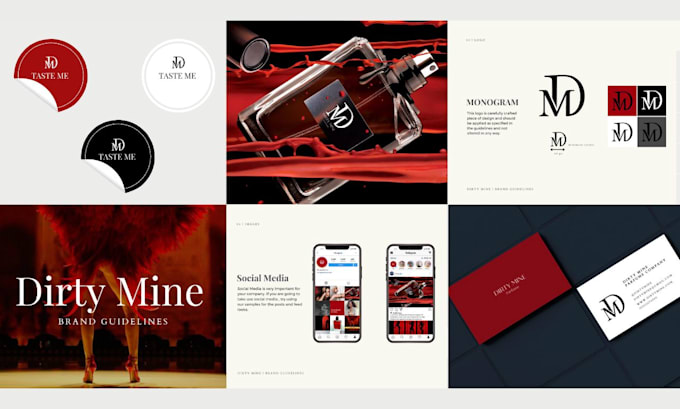 Design a premium brand identity by Selectcompany | Fiverr