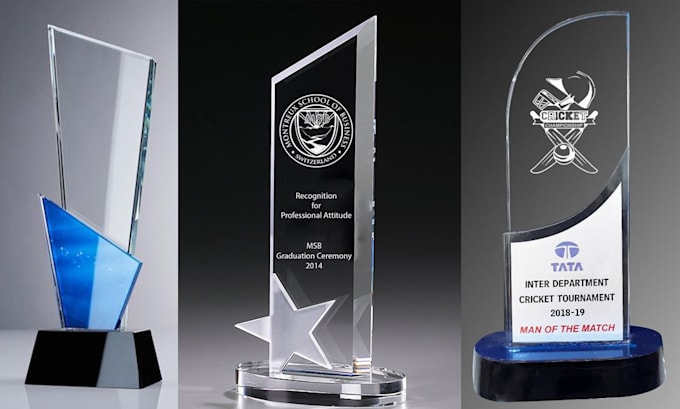 Do trophy design for you by Mohsin2314 | Fiverr