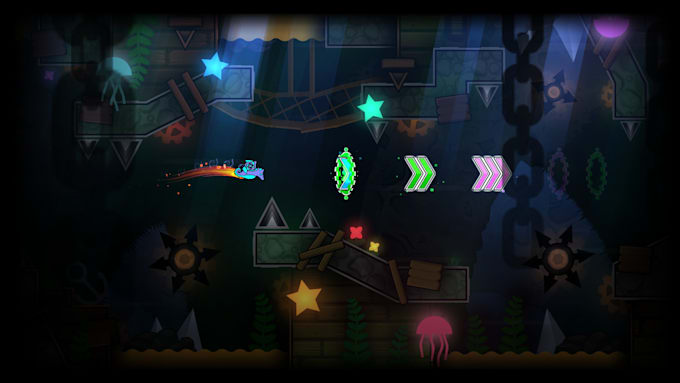 Decorate part of your layout in geometry dash by Nekongames | Fiverr