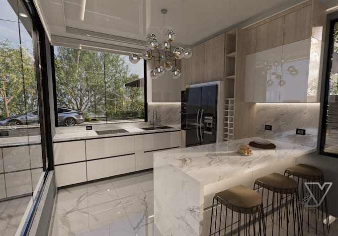 Interior design of your living room and house by Yoanmanuelcontr | Fiverr