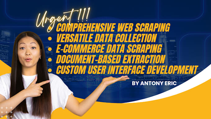 Do web scraping and data mining by Antonyeric | Fiverr