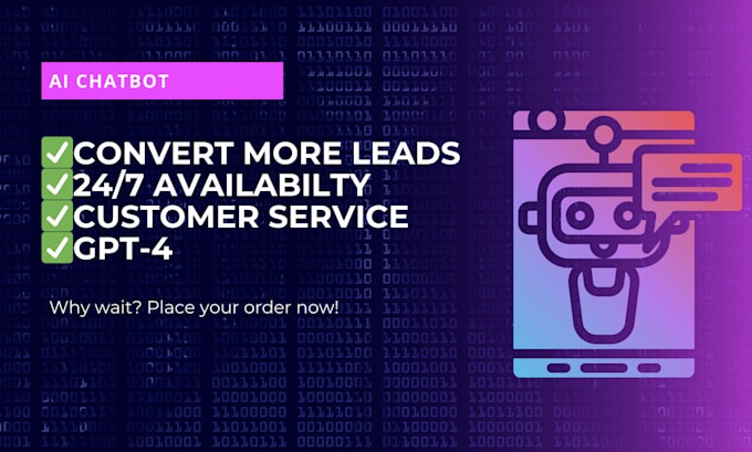 Open ai chatbot creation and integration by Anasgrzor | Fiverr