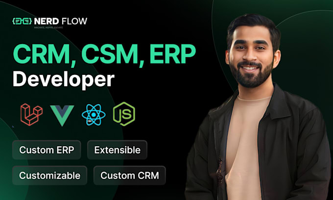 Create your erp, crm, databases and management system by Hadi_butt | Fiverr