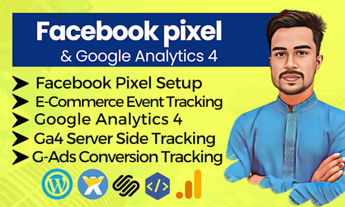 Fix setup facebook pixel tracking with the google analytics 4 conversion api by Mdsolayman632 ...