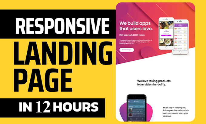 Design responsive landing page and wordpress website with elementor pro ...