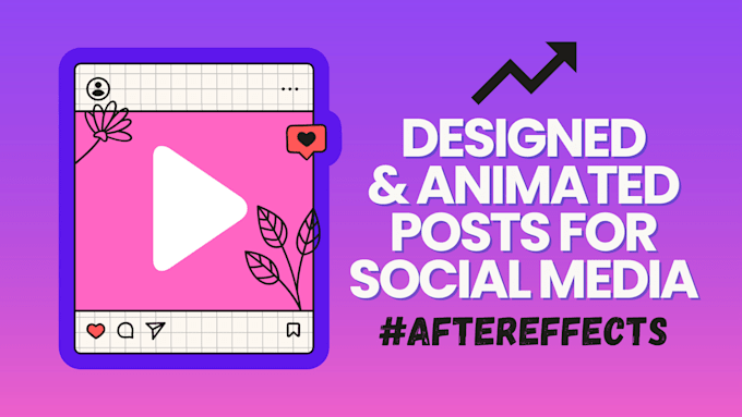 Design and animate social media posts, animated ads by Nenanamotion ...