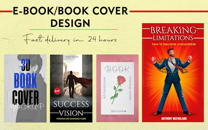 Create a premium quality book cover or ebook cover by Ahad_designerrr ...