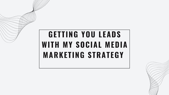 Get you multiple passive leads using my secret smm strategy by Russell ...