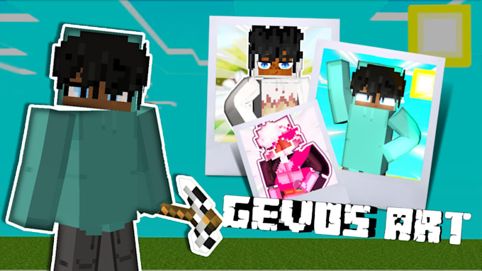 Amazing minecraft profile picture by Gevodacreator | Fiverr