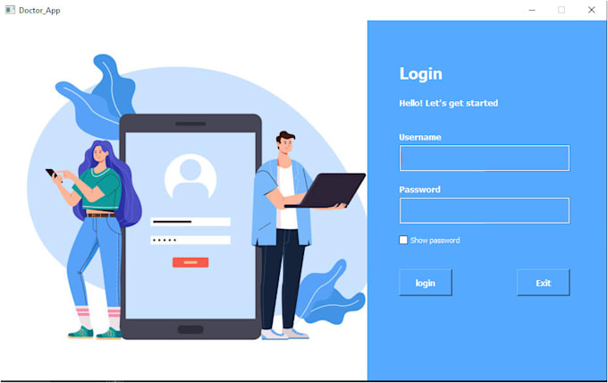 Make desktop application using python and pyqt5 by Karima_98 | Fiverr