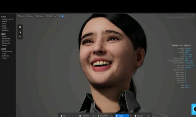 Do unreal engine for game and animation 3d realistic character, 3d ...