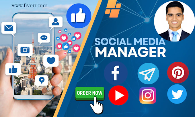 Properly manage your social media by Boyjumon | Fiverr