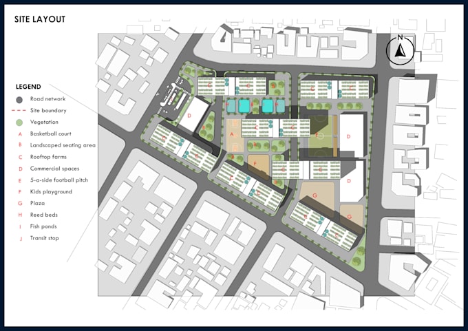 Render floor plans in photoshop with textures by Ahimaasante | Fiverr