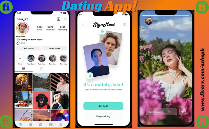 Develop online dating app, social chat app, live streaming app, video ...