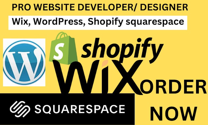 Do responsive shopify, wordpress, wix or squarespace website, plugin development by Luciaspetra ...