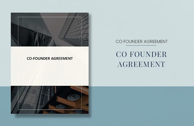 Draft professional co founders agreement services by Ca_rakesh | Fiverr