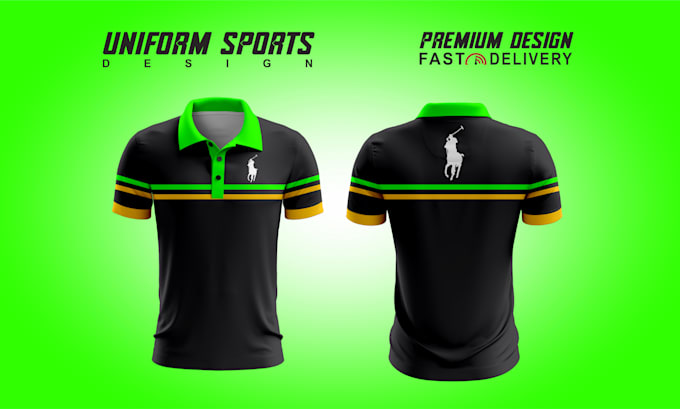 Create polo tshirt design for both screen printing and sublimation by ...