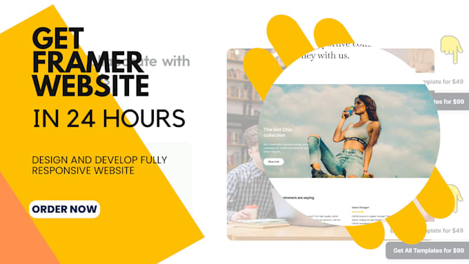 Build or redesign responsive framer website, figma to framer by Framerexpert | Fiverr