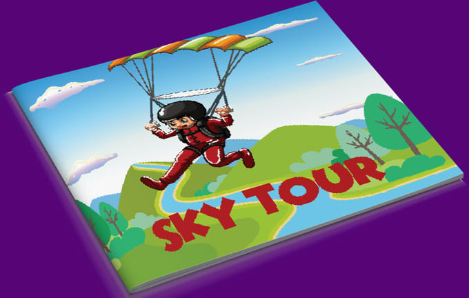 Draw cute children book illustrations and book cover design by Resh ...