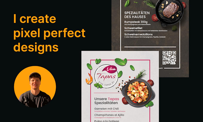 Create pixel perfect flyer designs by Hegerdingtim | Fiverr