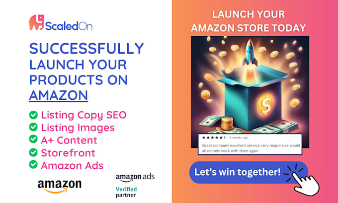 Successfully launch your amazon product by Scaledon | Fiverr