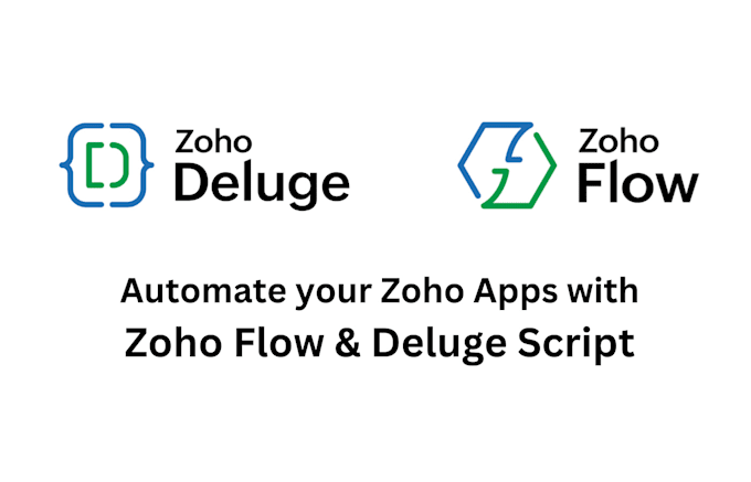 Write custom function for your zoho flow integration by Towmir | Fiverr Write custom function for your zoho flow integration by Towmir | Fiverr