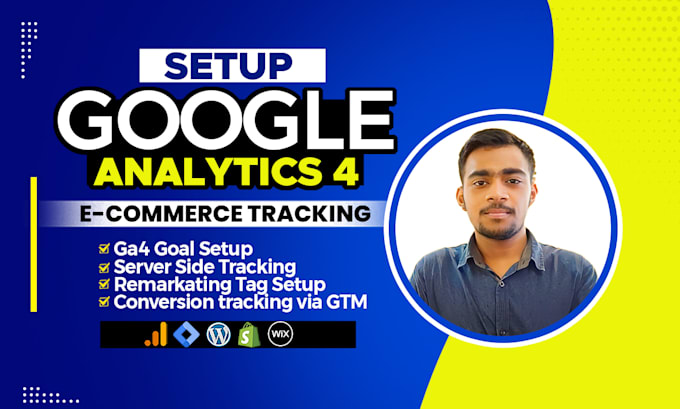 Fix or setup google analytics 4, ga4 ecommerce tracking, conversion tracking gtm by Ppc_shagor ...