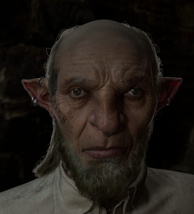 3d hyper realistic cgi characters, hyper cgi for vfx in real life movie ...