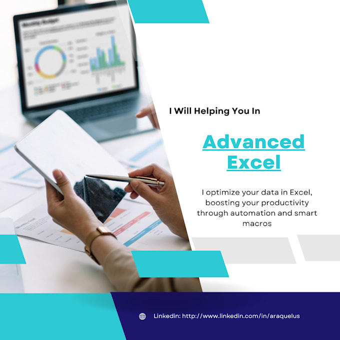 Automate and optimize your excel tasks by Anaraquelmg | Fiverr
