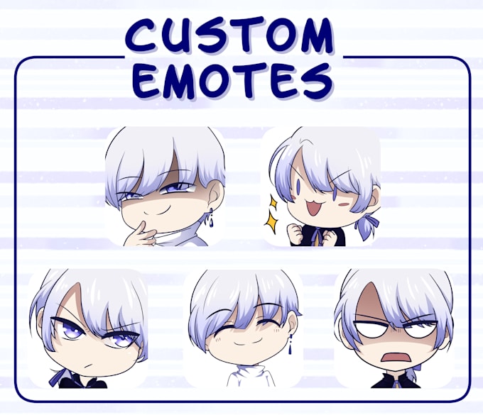 Create custom emotes, sub badges for twitch, kick, youtube by ...