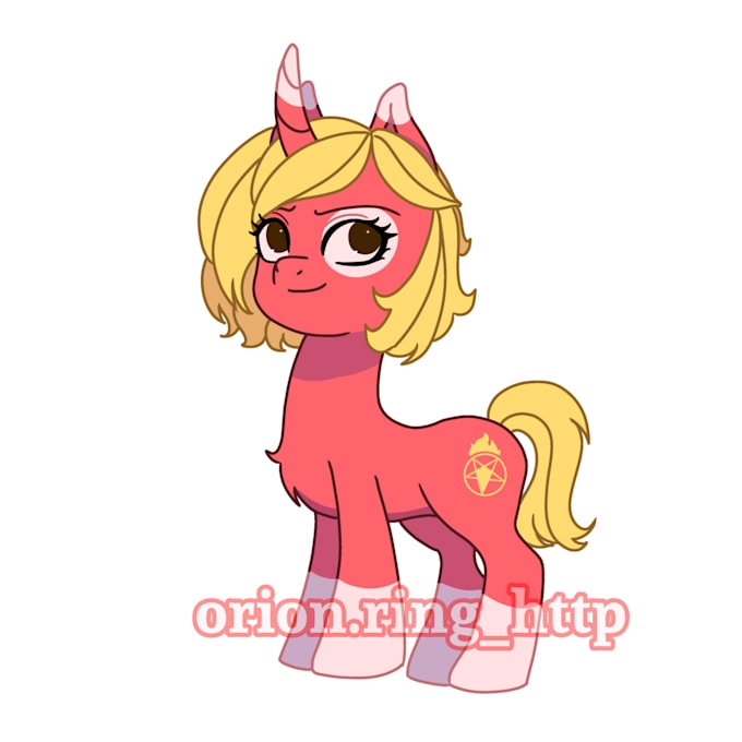 Create a pony oc for you by Starqu33n | Fiverr