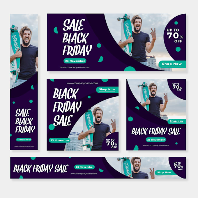 Design google banner ads by Joserivera2009 | Fiverr