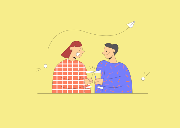 Do line illustration in vector work by Kaylaq | Fiverr