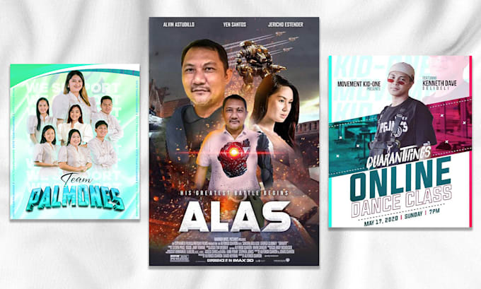 Create stunning poster designs by Cadburry8 | Fiverr