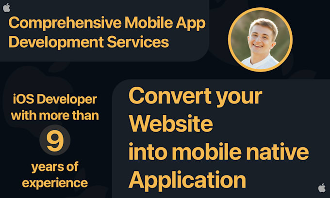 Convert website to ios app and android app, mobile app development by Artemyakovlevua | Fiverr